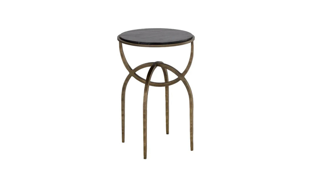 Modern Tabitha Side Table – Black | Divinus Furniture